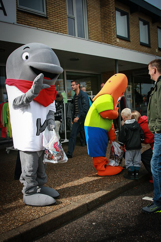 Maskotter fra Maskotpromotion.dk - altid tilfredse kunder