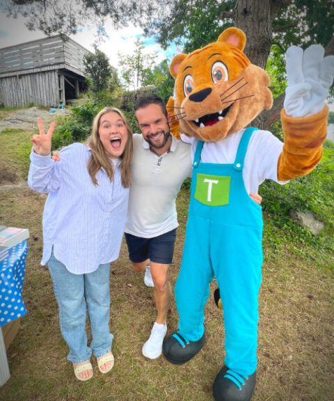 Professionel maskot fra Maskot Promotion - Maskotpromotion.dk